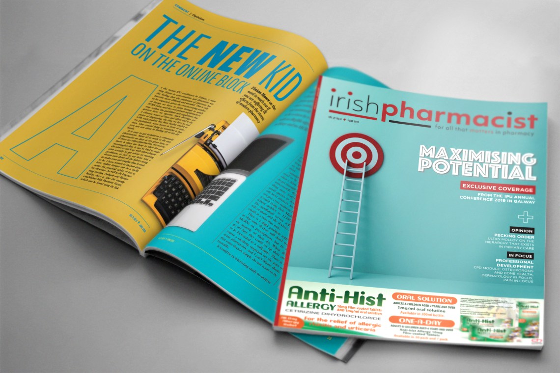 Irish Pharmacist magazine – antoinette sinclair / design